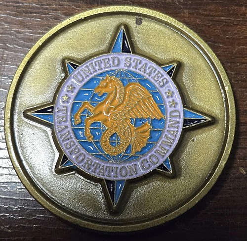 4 STAR COMMANDER USTRANSCOM CHALLENGE COIN | eBay