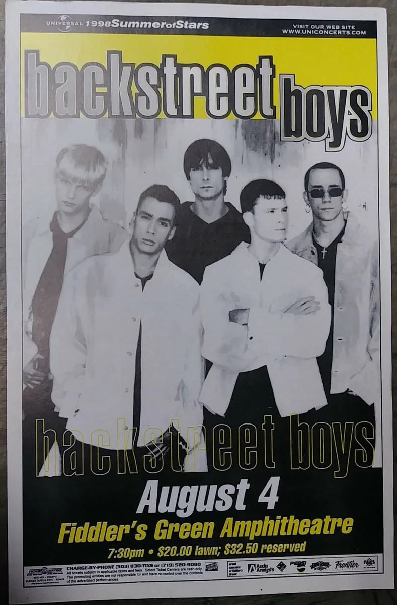 Backstreet Boys Concert Poster