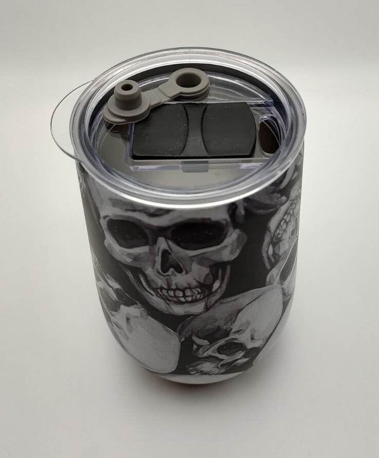 Skull Coffee Metal Cup /Mug - BPA Free - Insulated | eBay