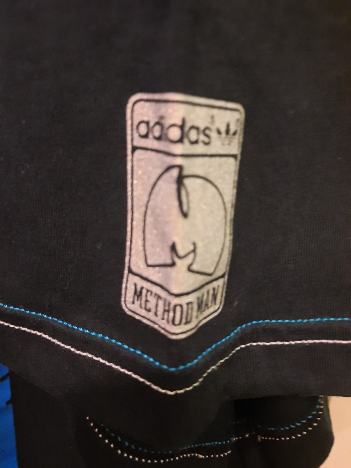 Rare Original Adidas X Method Man T Shirt Wu Tang Cla… - Gem