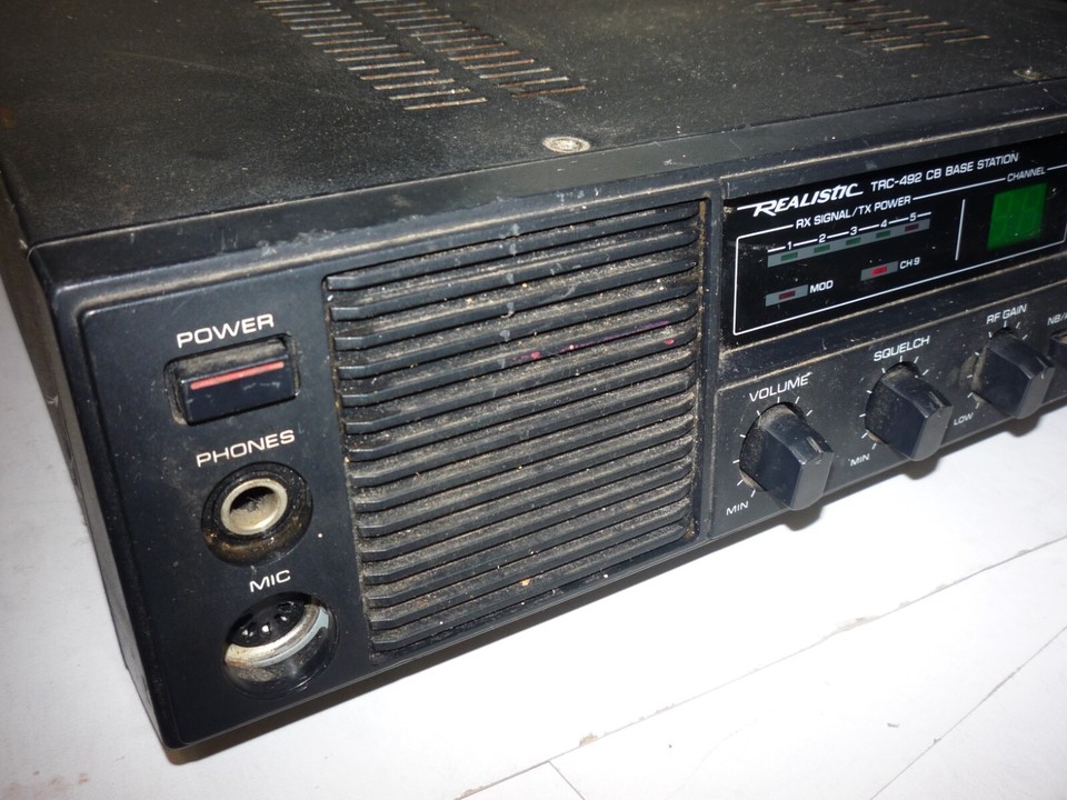 VTG Radio Shack Navaho TRC-492 CB Radio Base Station 40 channel as-is ...