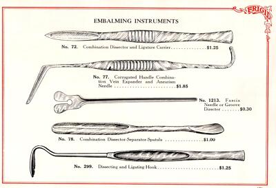 Frigid Fluid Company Post Mortem Instruments Vein Expander Print Ad | eBay