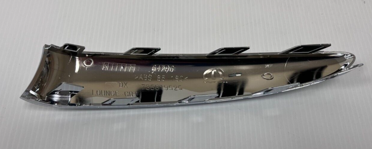 Genuine Fiat 500 Lounge Front Bumper Side Chrome Trim 16-20 735642306 ...