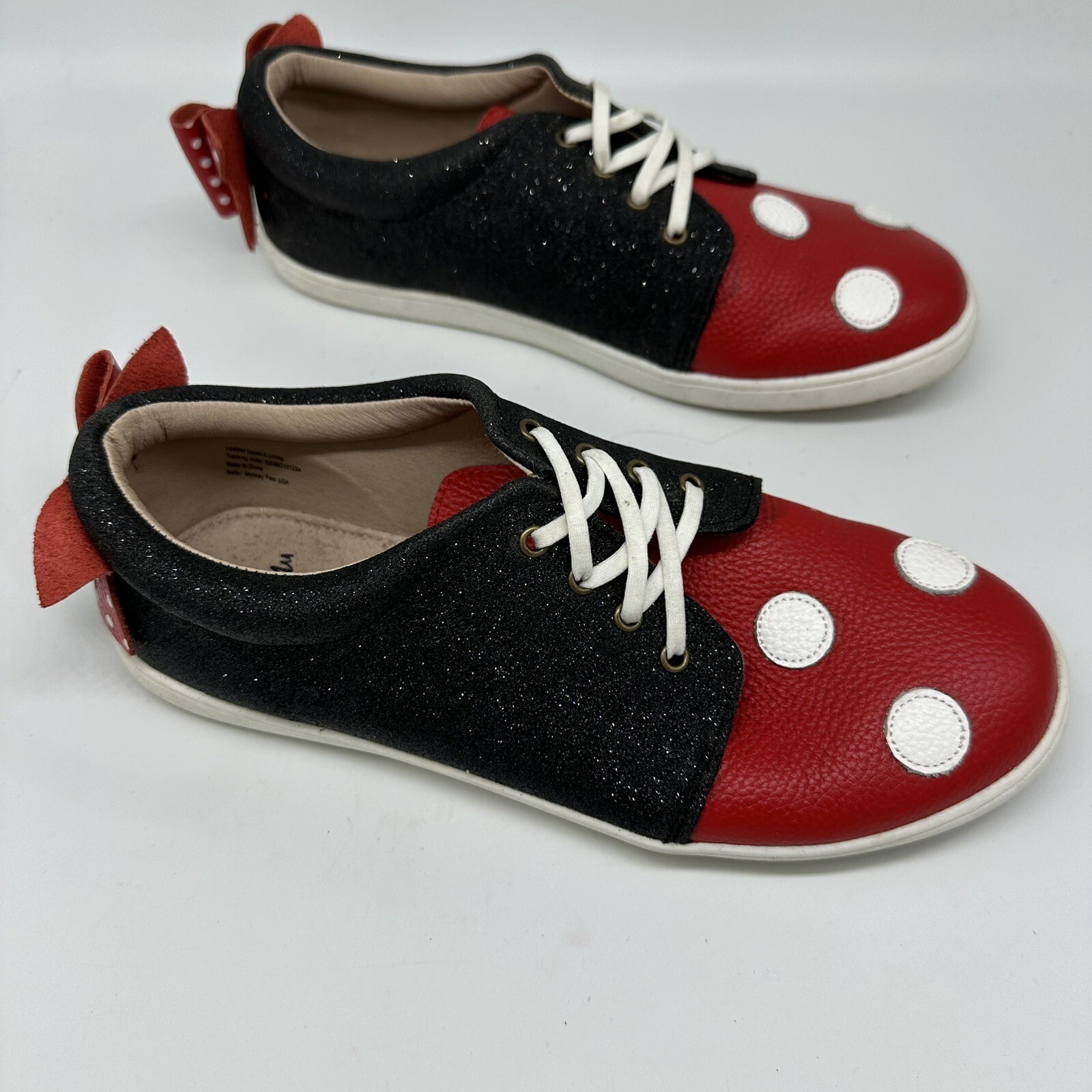 Monkey Feet Adult Minnie Mouse Shoes Size 39 Leather Disney Vacation ...