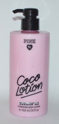 VICTORIA'S SECRET PINK COCO LOTION BODY HAND CREAM 14 OZ COCONUT OIL ...