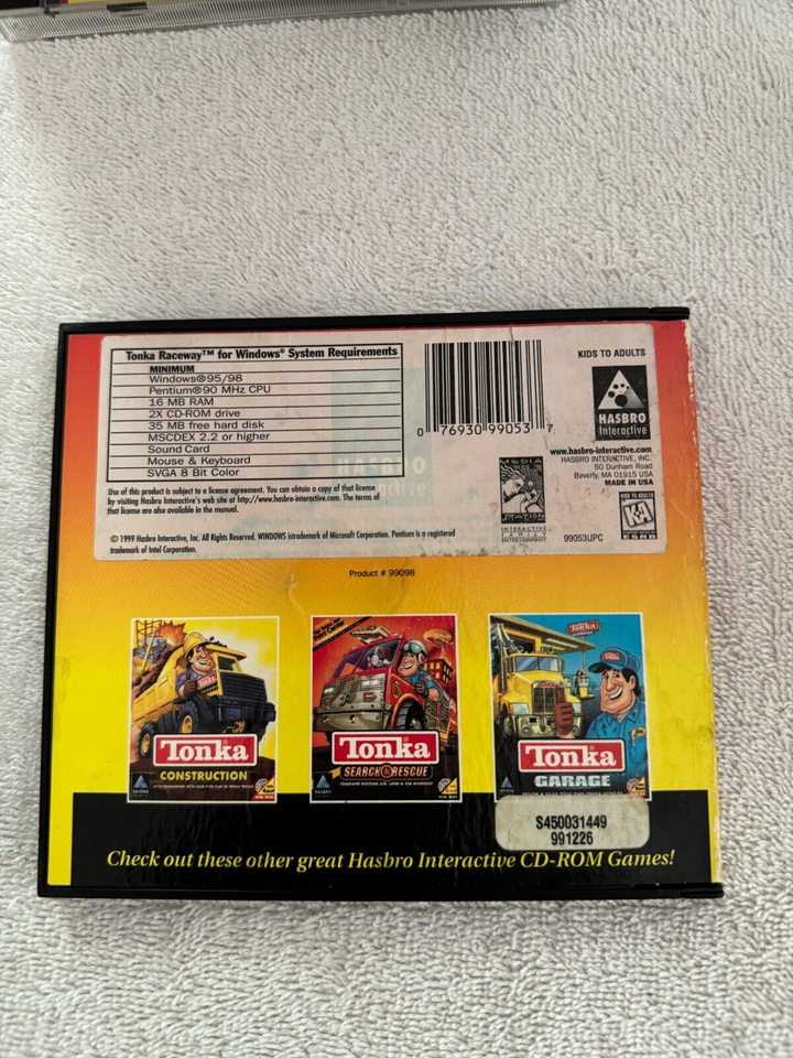 Tonka Raceway (PC, 1999) | eBay