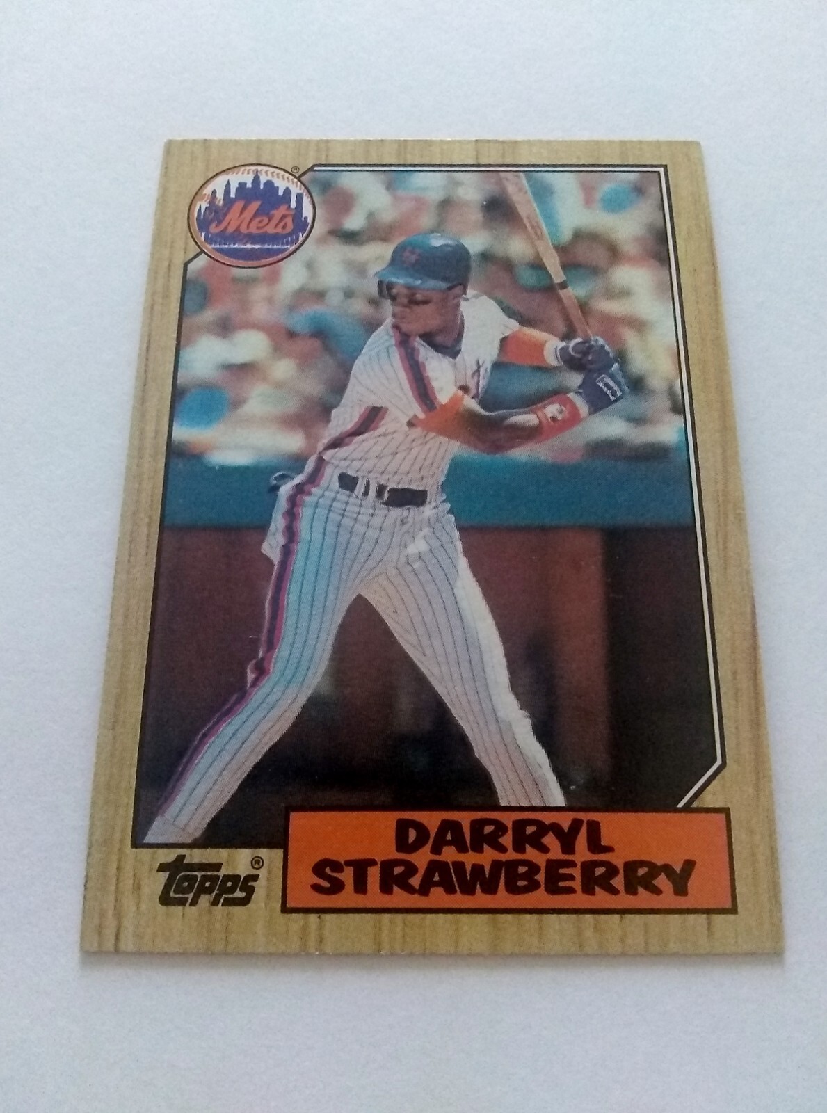 1987 Topps Baseball Darryl Strawberry #460 Factory Set Break NM-MT | eBay