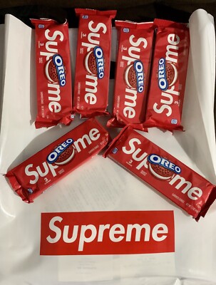 Supreme Oreo Cookies Single Pack Limited Edition Exclusive (3 Cookies ...