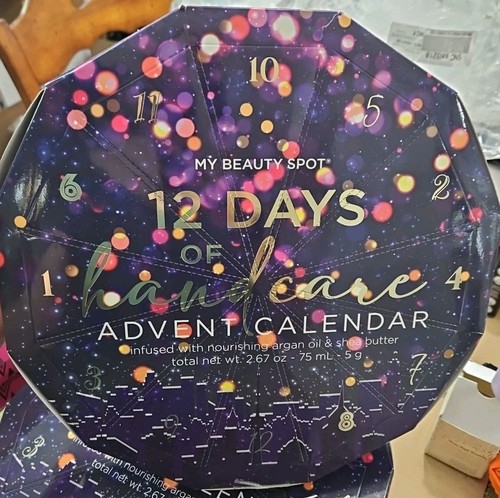 New Sealed Gift 12 days of Hand Care ADVENT CALENDAR Body Care My ...