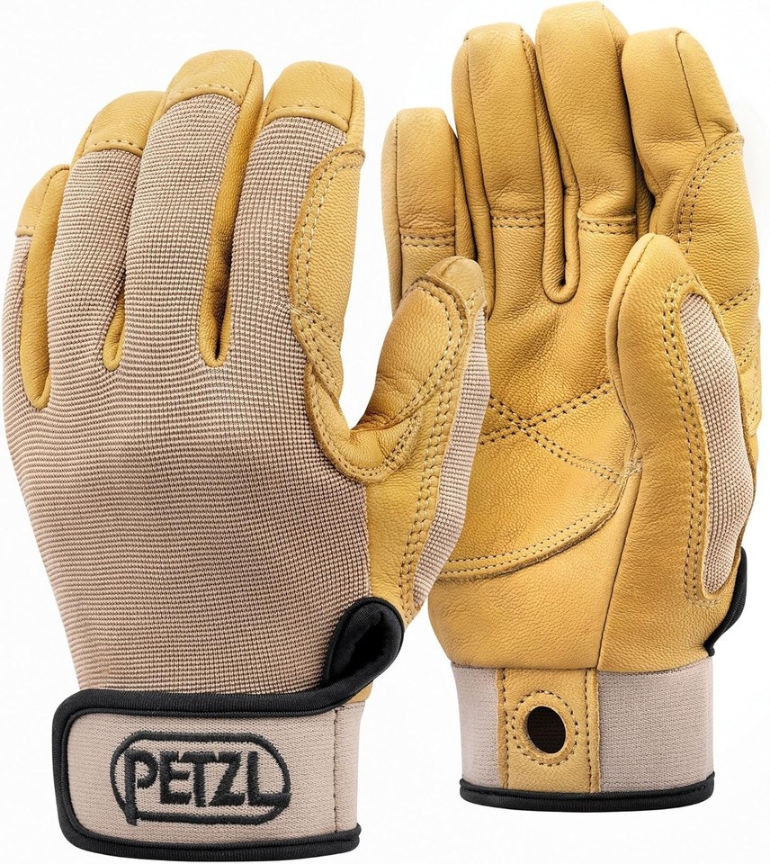 Petzl CORDEX Leather Belay Gloves for Climbing Rappelling - K52 - Size ...