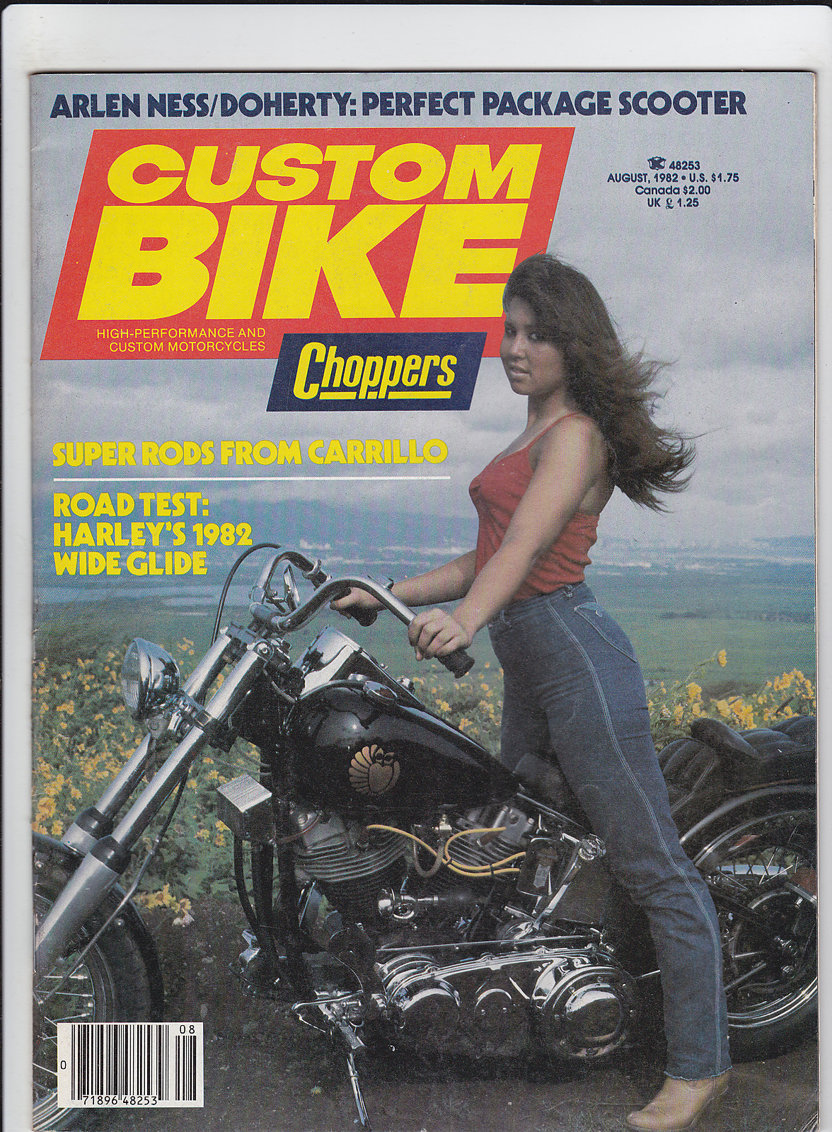 Vintage CUSTOM BIKE Magazine August 1982 | eBay