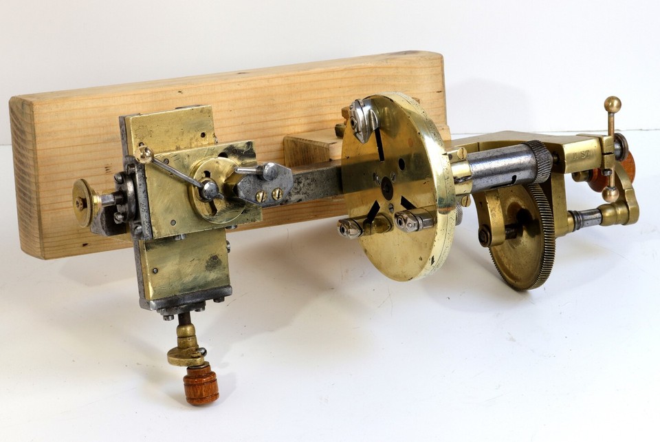Antique Watchmakers lathe "BURIN FIXE", 19th Century. Good condition | eBay