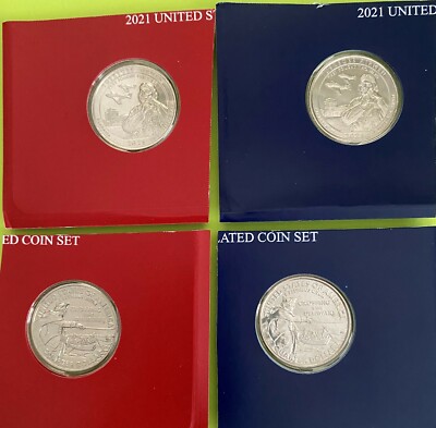 2021 P&D ATB Quarters BU from US Mint plastic set - Ship TODAY | eBay