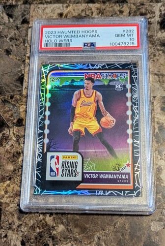 2023-24 Panini Haunted Hoops - Rising Stars Holo Webs #282 Victor ...