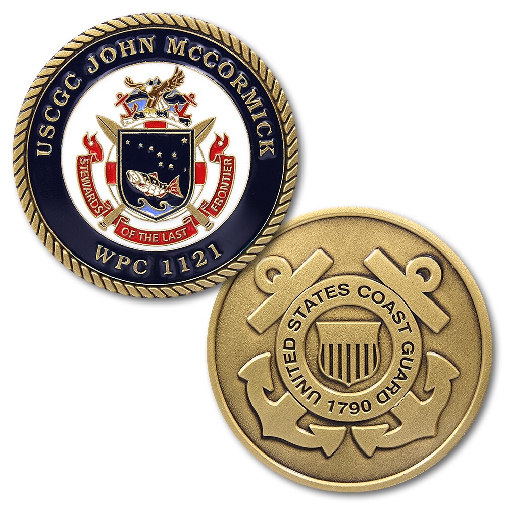 United States Coast Guard Cutter USCGC John McCormick WPC-1121 ...
