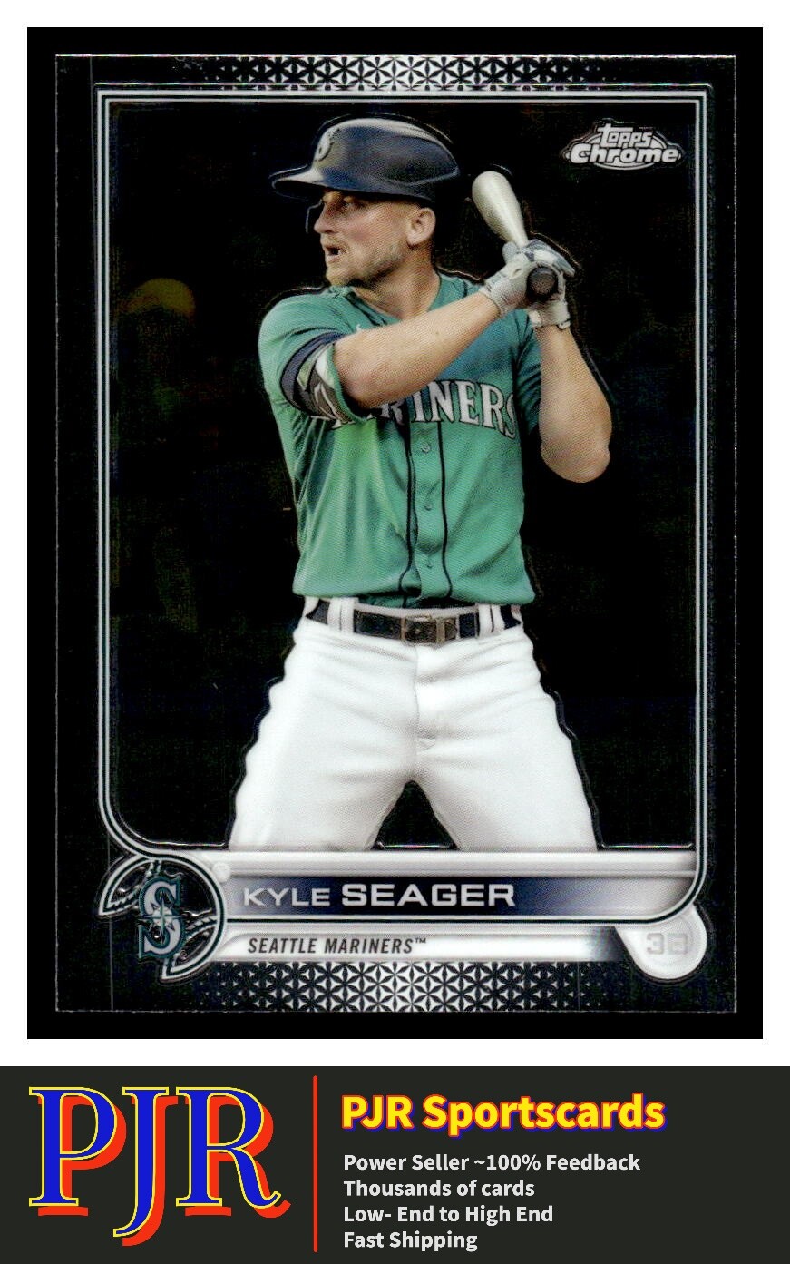 2022 Topps Chrome #131 Kyle Seager Seattle Mariners 35% Off 4+ | eBay