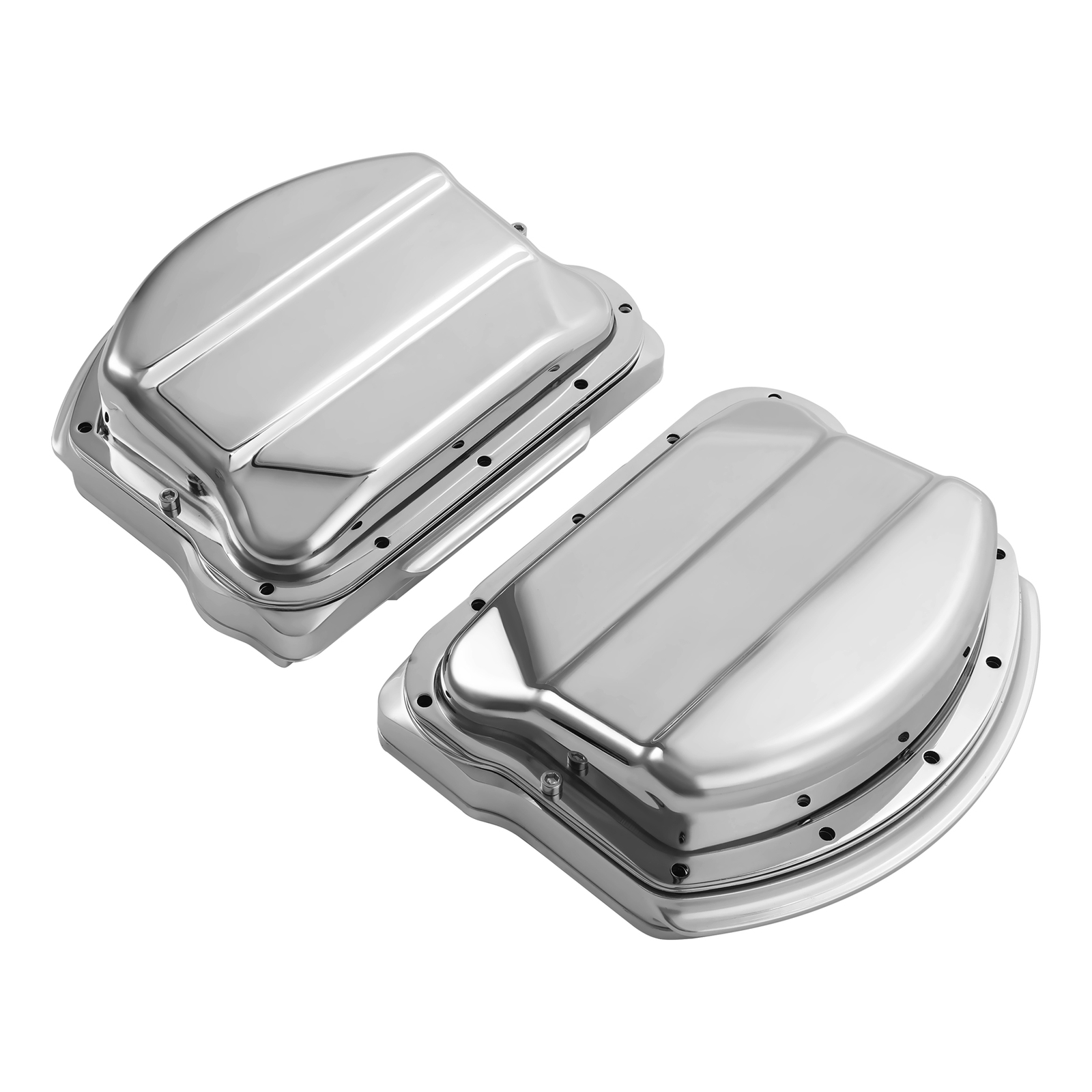 Chrome Panhead Valve Rocker Top Covers Fit For Harley Evolution Big ...