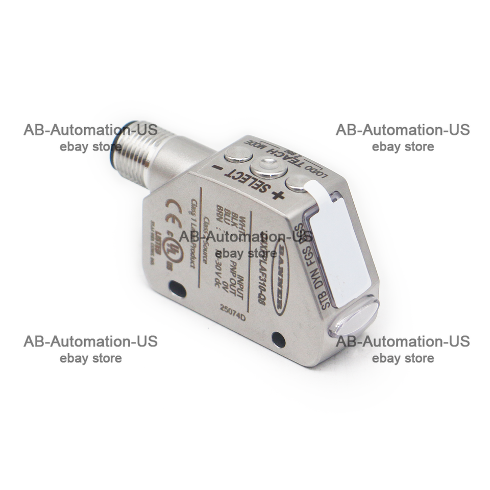 NEW BANNER Q4XFPLAF310-Q8 LASER ADJUSTABLE FIELD SENSOR | eBay