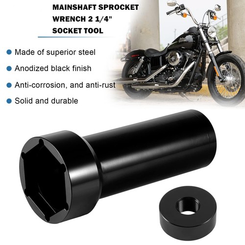 2-1/4" Mainshaft Sprocket Pulley Lock Nut Socket Tool for Harley 07-UP ...
