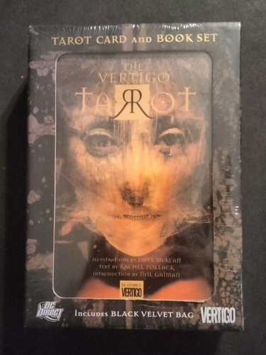 VERTIGO TAROT CARD DECK AND BOOK SET, NEIL GAIMAN DAVE MCKEAN DC DIRECT ...