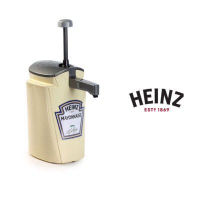 Heinz Mayo Dispenser Sauce-O-Mat 2.5 L Large Volume Non Drip Pump | eBay