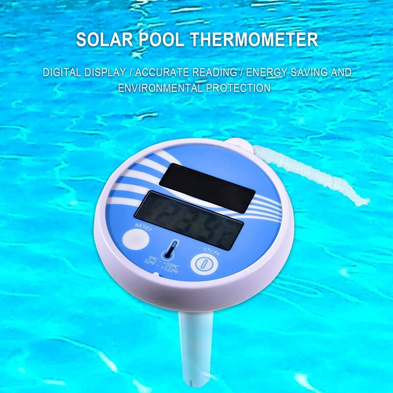 Floating Pool Wireless - Swimming Pool Temperature Easy Read, Solar8436 ...