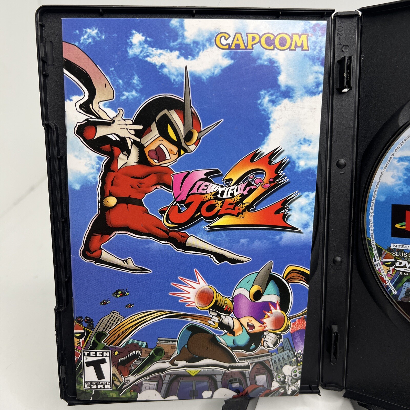 Viewtiful Joe 2 (Sony PlayStation 2, 2004) PS2 Game Disc & Manual Only ...