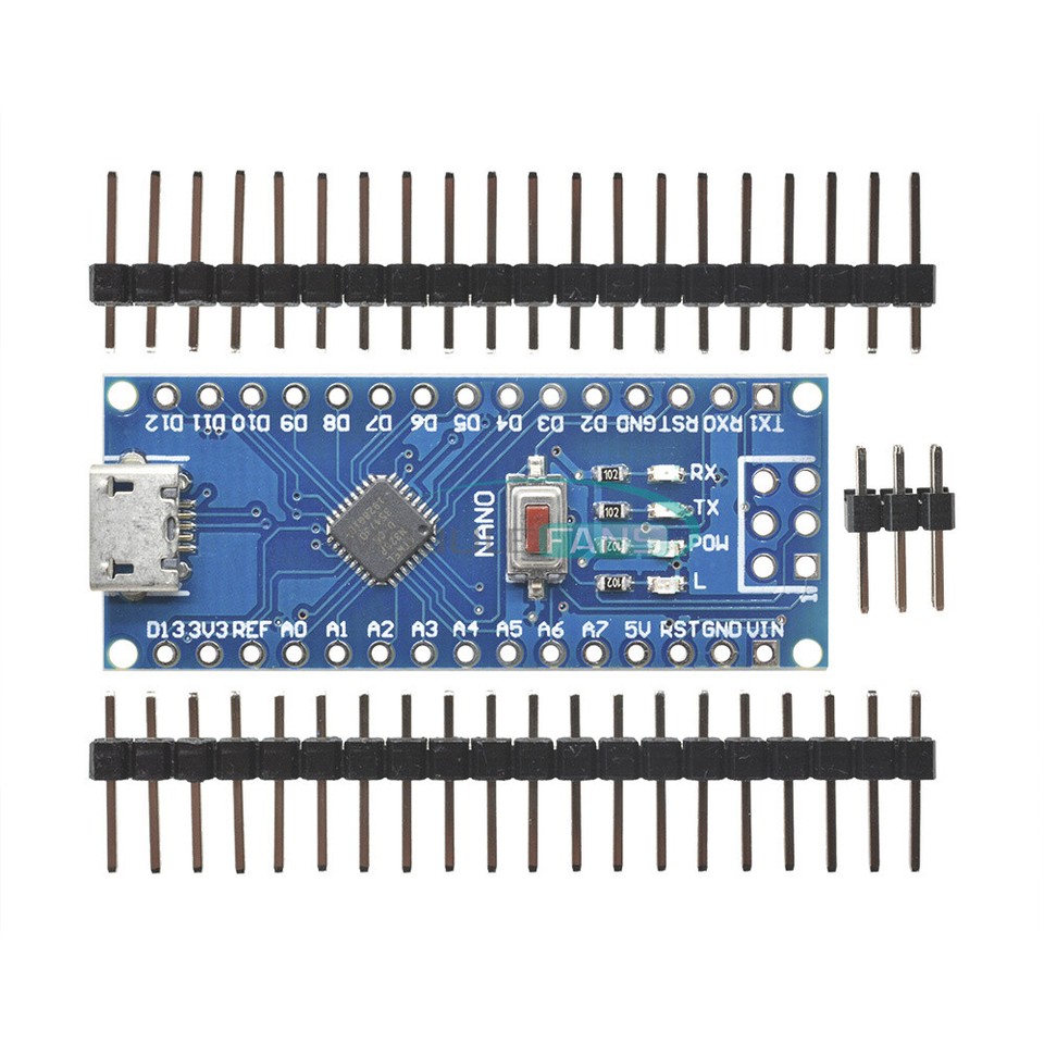 Nano V3.0 5V 16M ATmega328-MU CH340G Kit For Arduino DIY Micro USB | eBay