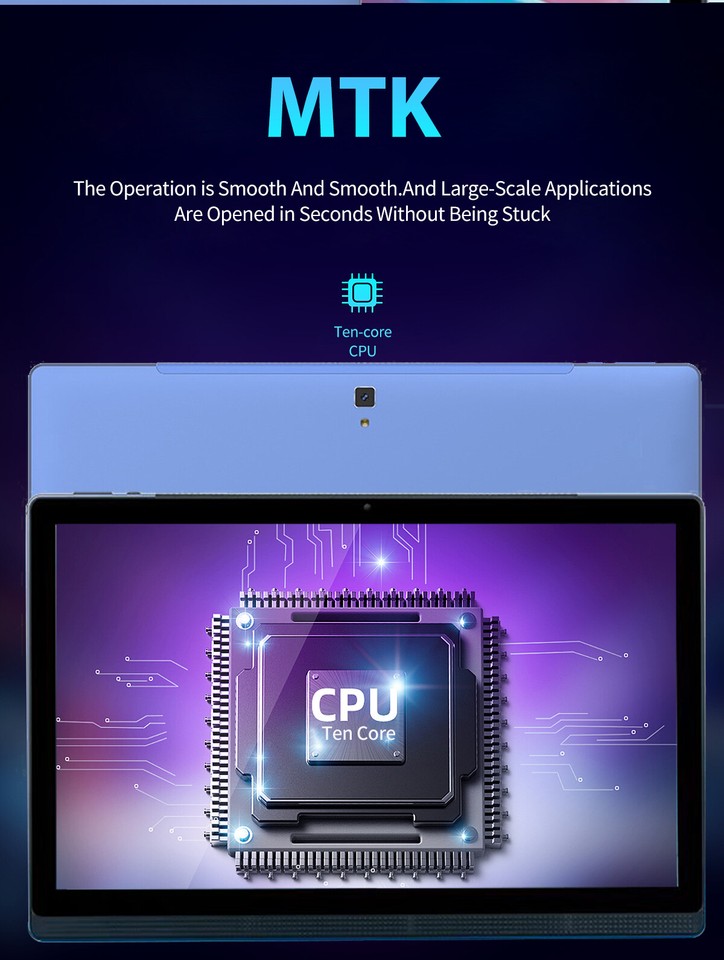 Tablets 14inch 16GB RAM 1TB ROM Dual SIM Tablet PC 5G WiFi Android14 ...