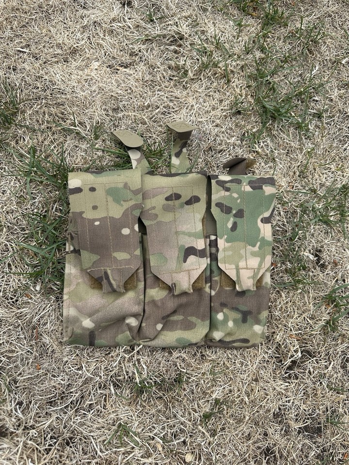 blue force gear triple mag pouch multicam | eBay