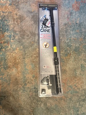 ZAP™ Stun Cane with Flashlight Self Defense Safety | eBay