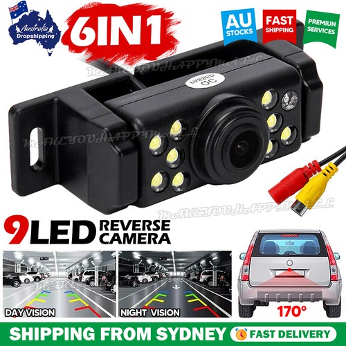 170° Reverse Camera Car Rear View Backup Parking Cam HD Waterproof ...