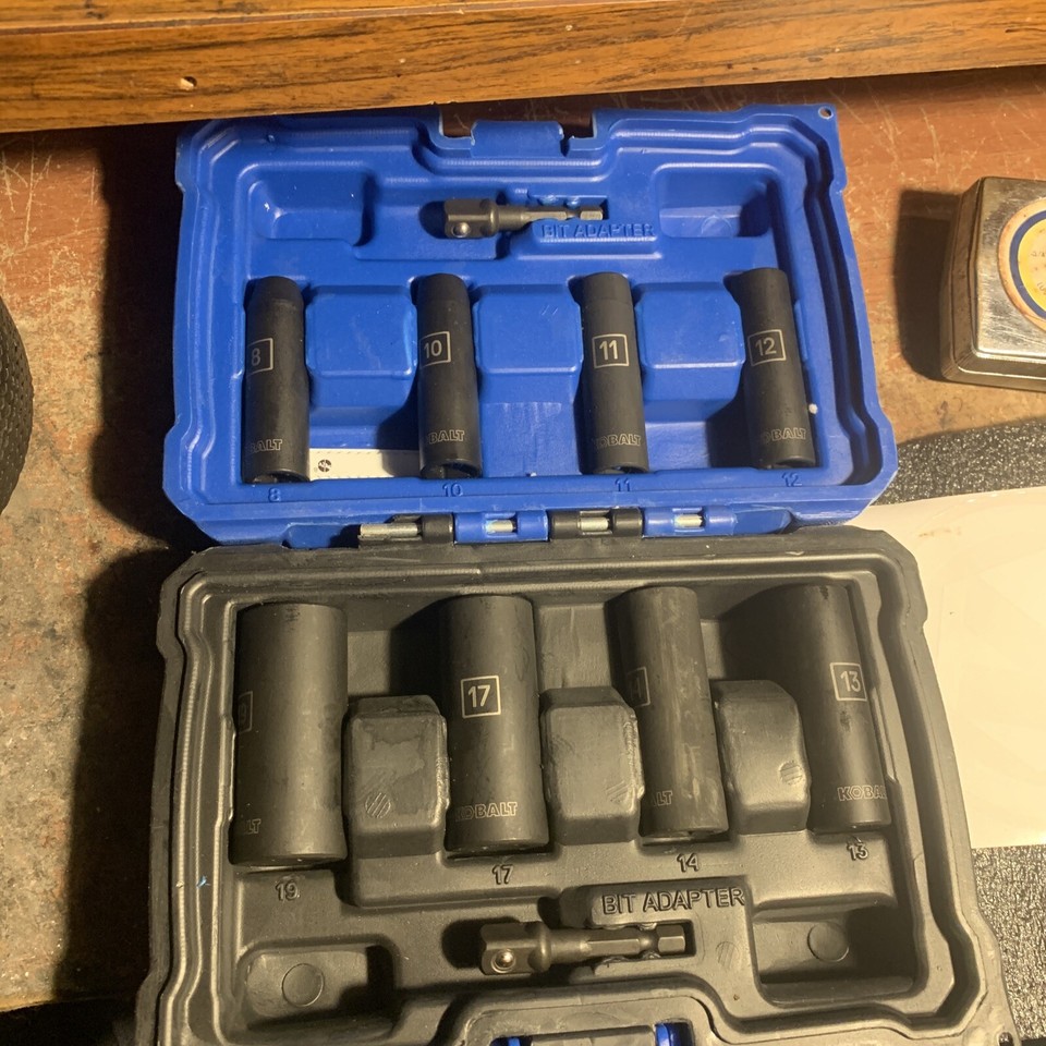 kobalt 10 pc 3/8 drive impact grade deep socket set 0864581 metric | eBay