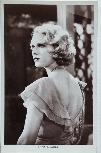 ANNA NEAGLE PHOTO POSTCARD FILM STAR VINTAGE ORIGINAL | eBay