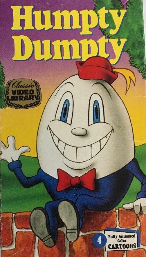 Humpty Dumpty VHS By Kids Klassics #2583-TESTED-RARE VINTAGE-SHIPS N 24 ...