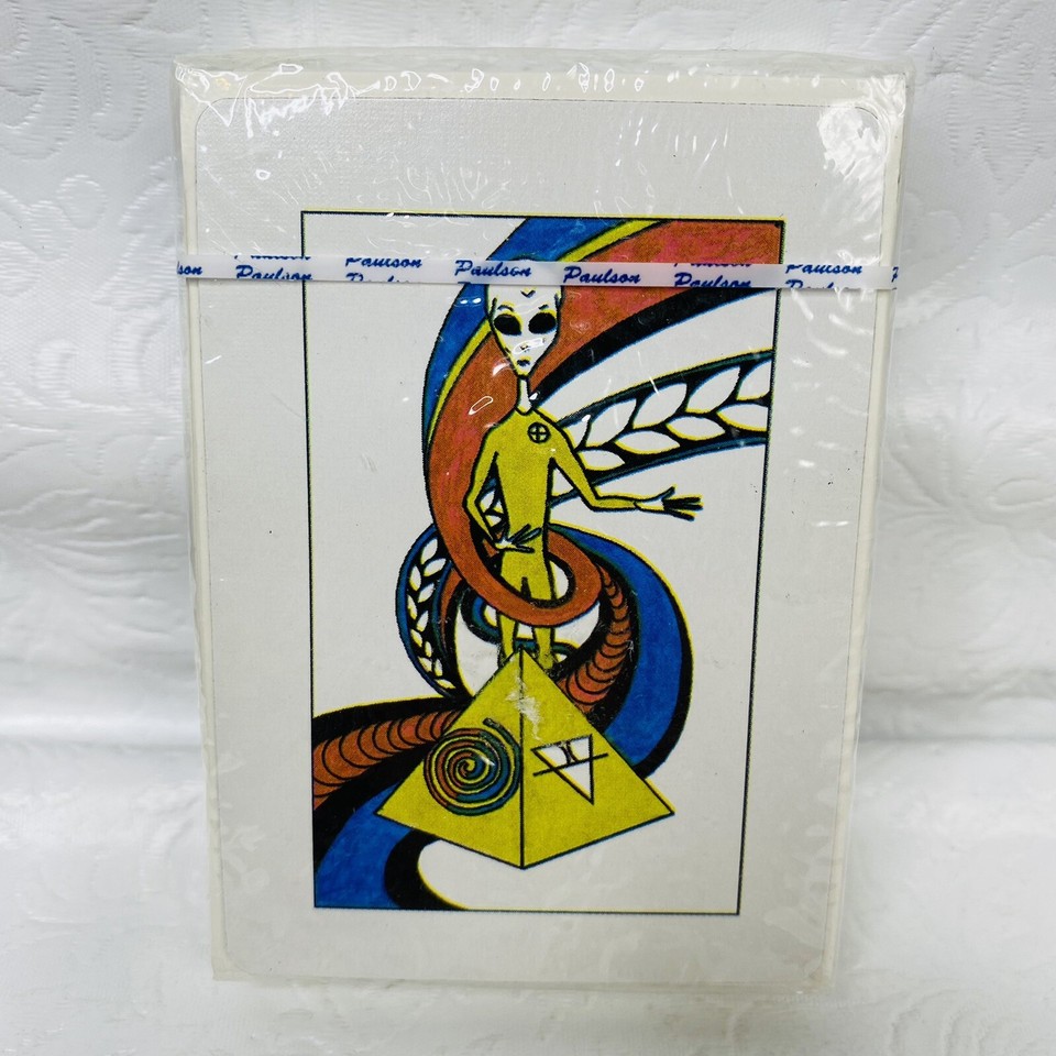 Vintage 1993 SEALED UFO Playing Cards The Alien Deck EBE Inc Outer ...