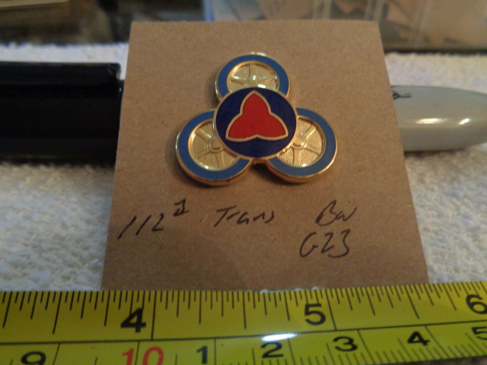 112th Transportation Battalion G23 Unit Crest, DI, DUI (DRAW#72) | eBay