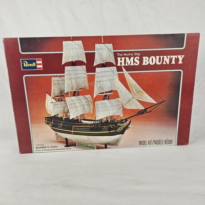 Revell HMS Bounty Mutiny Ship 1/96 Scale Plastic Model Kit | eBay