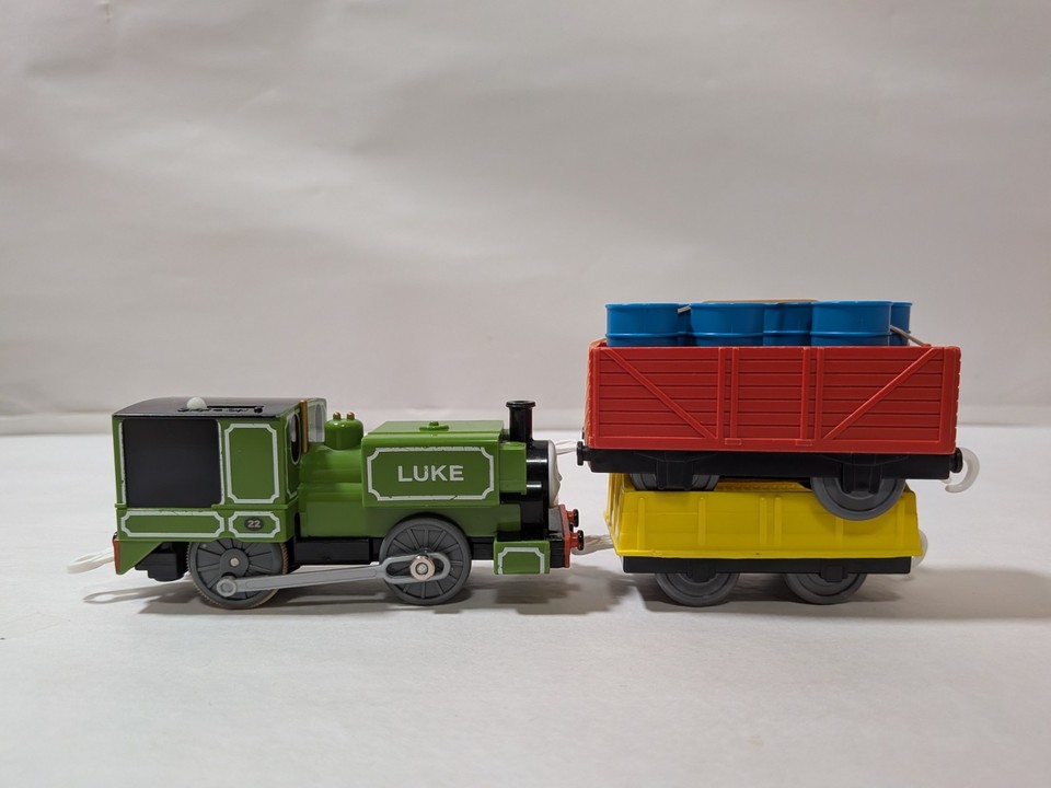 Thomas & Friends TOMY Plarail Trackmaster Luke Complete Set Rare Train ...