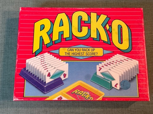 RACKO Card Game 1992 Parker Brothers Complete Game Night Family Night ...