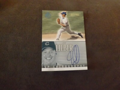 2002 SP Chirography Jon Lieber Autographed Card Ser # 337/462 | eBay
