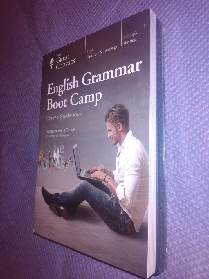 Teaching Co Great Courses DVDs : ENGLISH GRAMMAR BOOT CAMP + BONUS | eBay