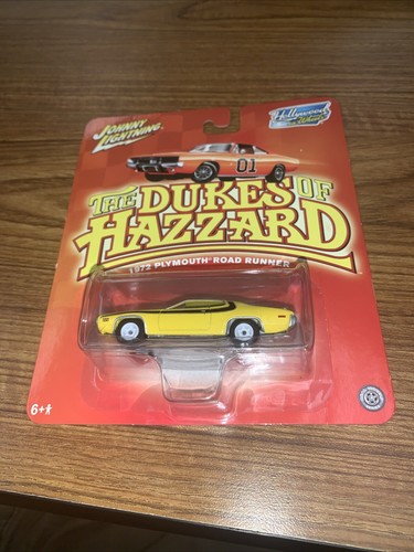 Johnny White Lightning Dukes Of Hazzard 1972 Plymouth Road Runner | eBay