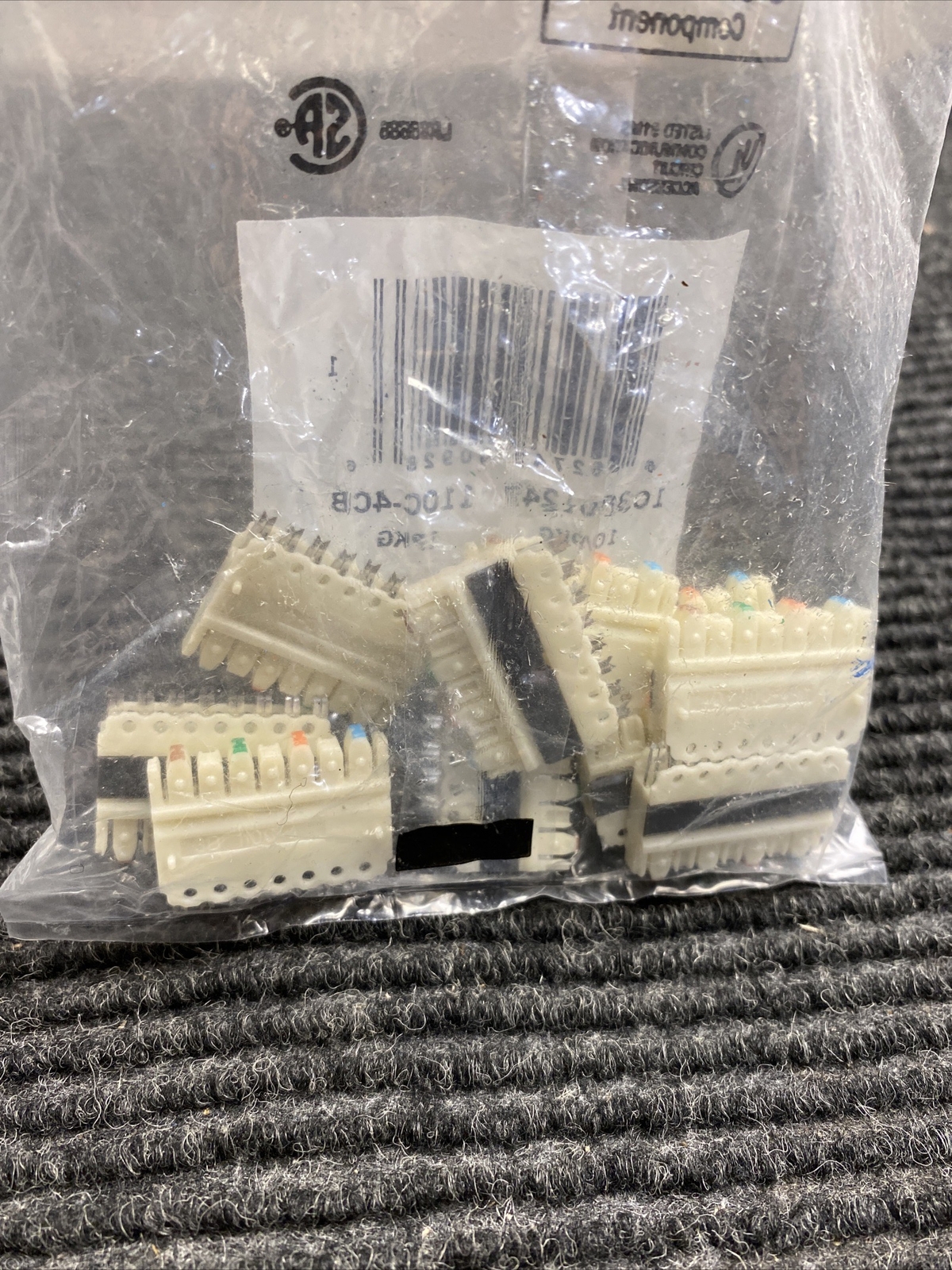 Lot of 5 LUCENT 110C-3CB 103801239 Connecting Clip Punch Block (Bag of ...