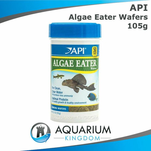 API Algae Eater Wafers 105g Sinking Tropical Fish Food Catfish Plecos Wafer Disc | eBay Australia