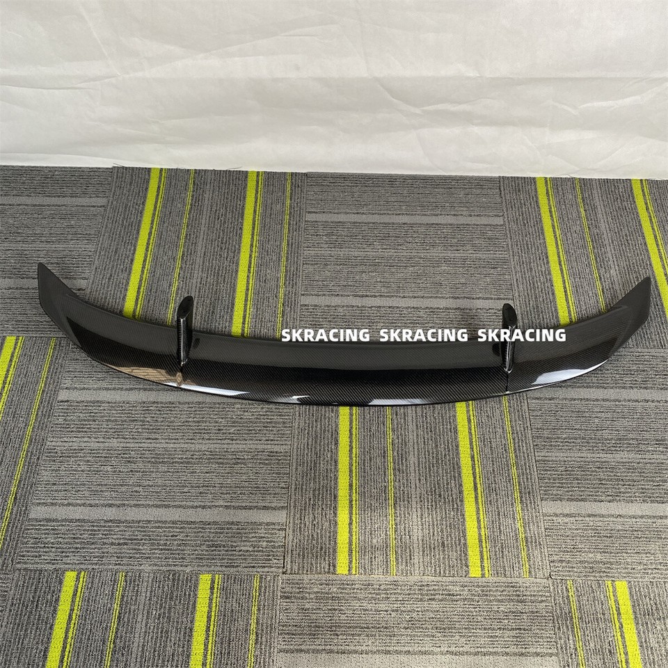 Universal GT-Style Racing For Car Real Carbon Fiber Wing Spoiler Rear ...