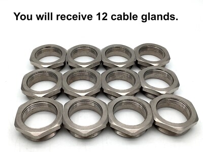 CCG Cable Gland M50 x M40 Adapter Reducer Nickel Plated Brass Hexagon ...