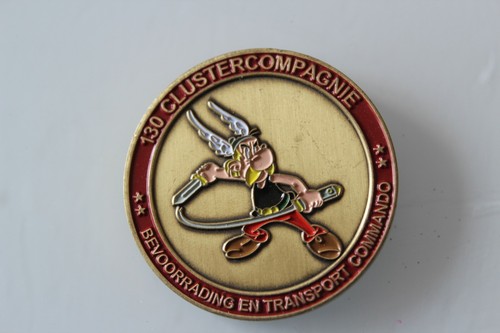 130 Clustercompagnie Bevoorrading EN Transport Commando Challenge Coin ...