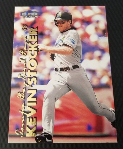 1999 Fleer Tradition KEVIN STOCKER Tampa Bay Devil Rays MLB Gold Foil ...