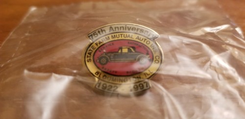 Vintage State Farm Mutual Insurance 75th Anniversary Pins (2 ...